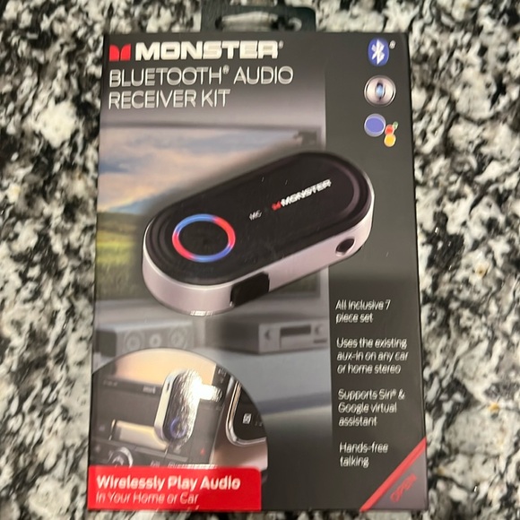 Monster | Other | Monster Bluetooth Audio Receiver Kit Nib | Poshmark